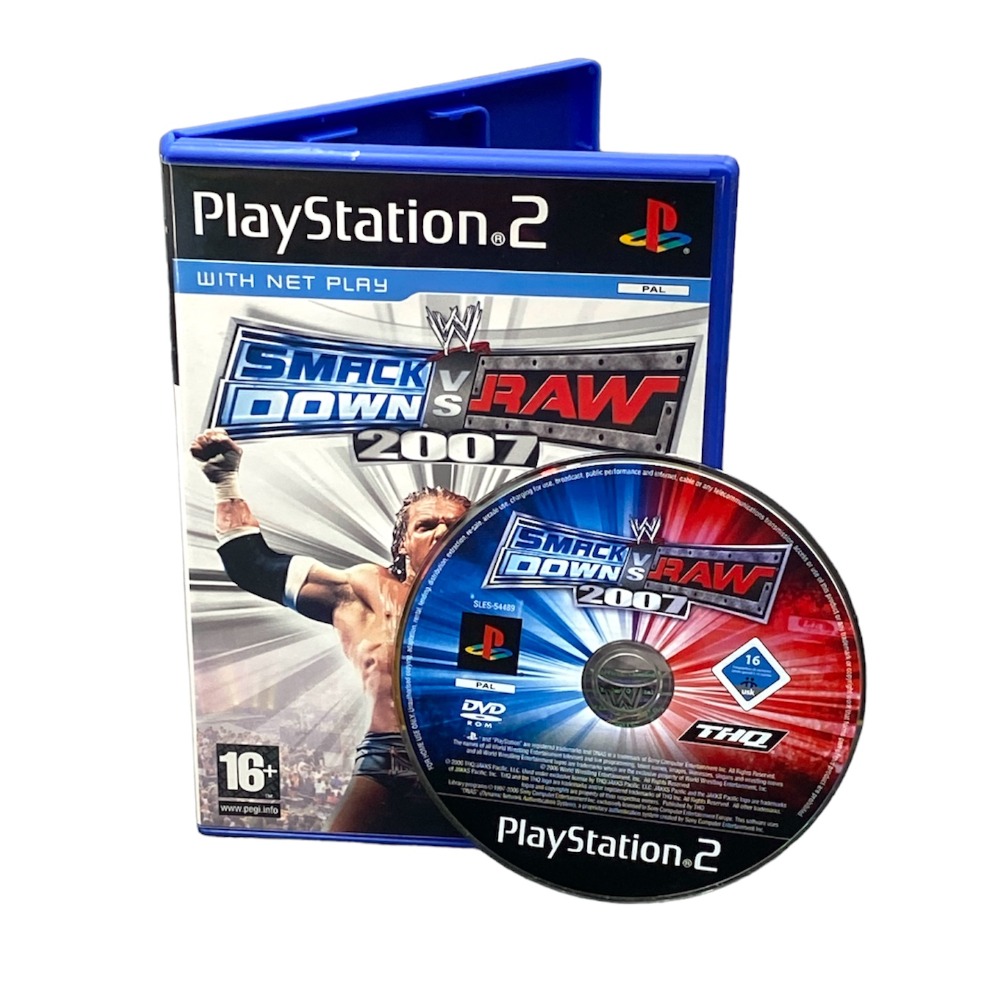 Pre-owned WWE SmackDown Vs Raw 2007 - PS2 Game - Own4Less